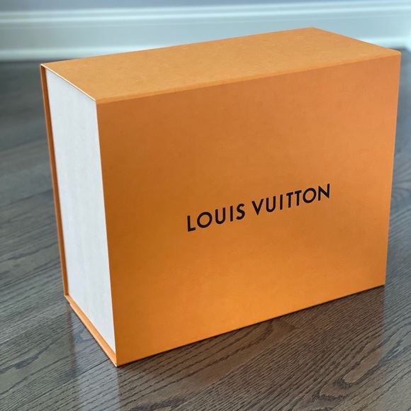 Louis Vuitton | Other | Louis Vuitton Signature Orange Box | Poshmark